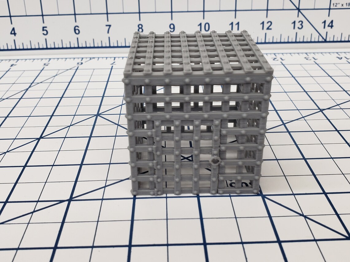 Iron Cage - DND - Pathfinder - RPG - Dungeon & Dragons - Terrain - Map ...