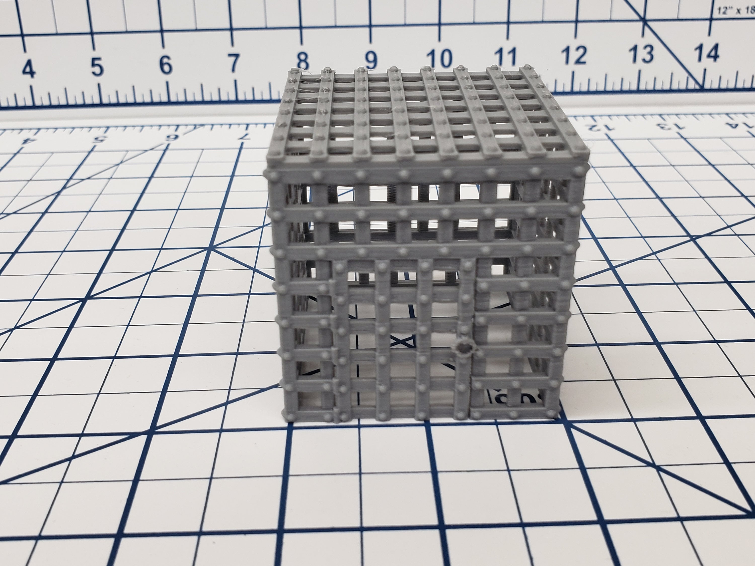 Iron Cage DND Pathfinder RPG Dungeon & Dragons - Etsy