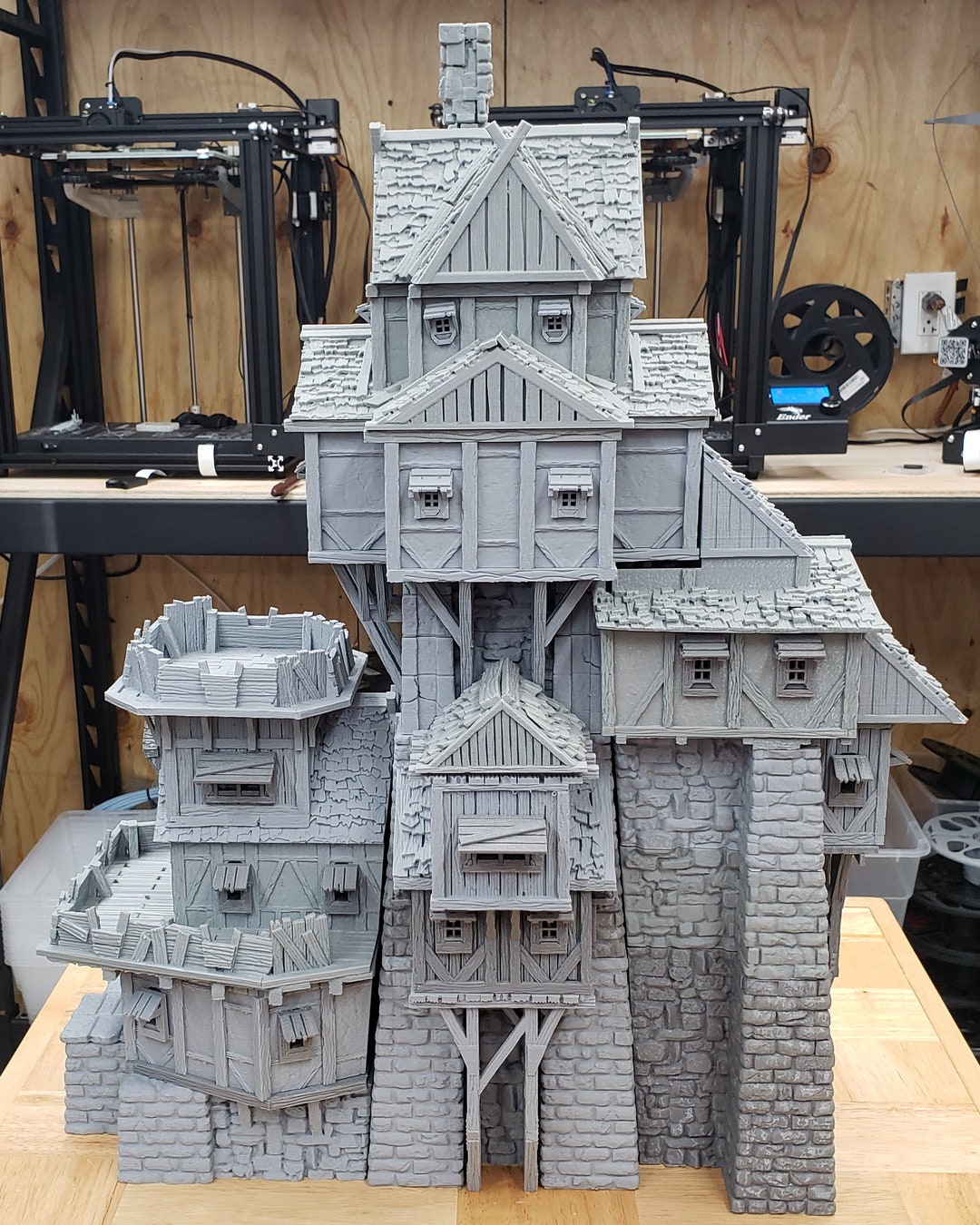 Iron Wheel Trade Guild Tower DND Pathfinder Dungeons & - Etsy UK