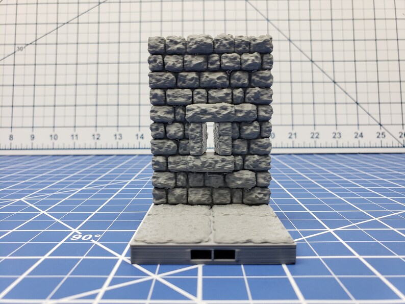 Keep Style 3 Wall Tiles Dragonlock DND Pathfinder | Etsy