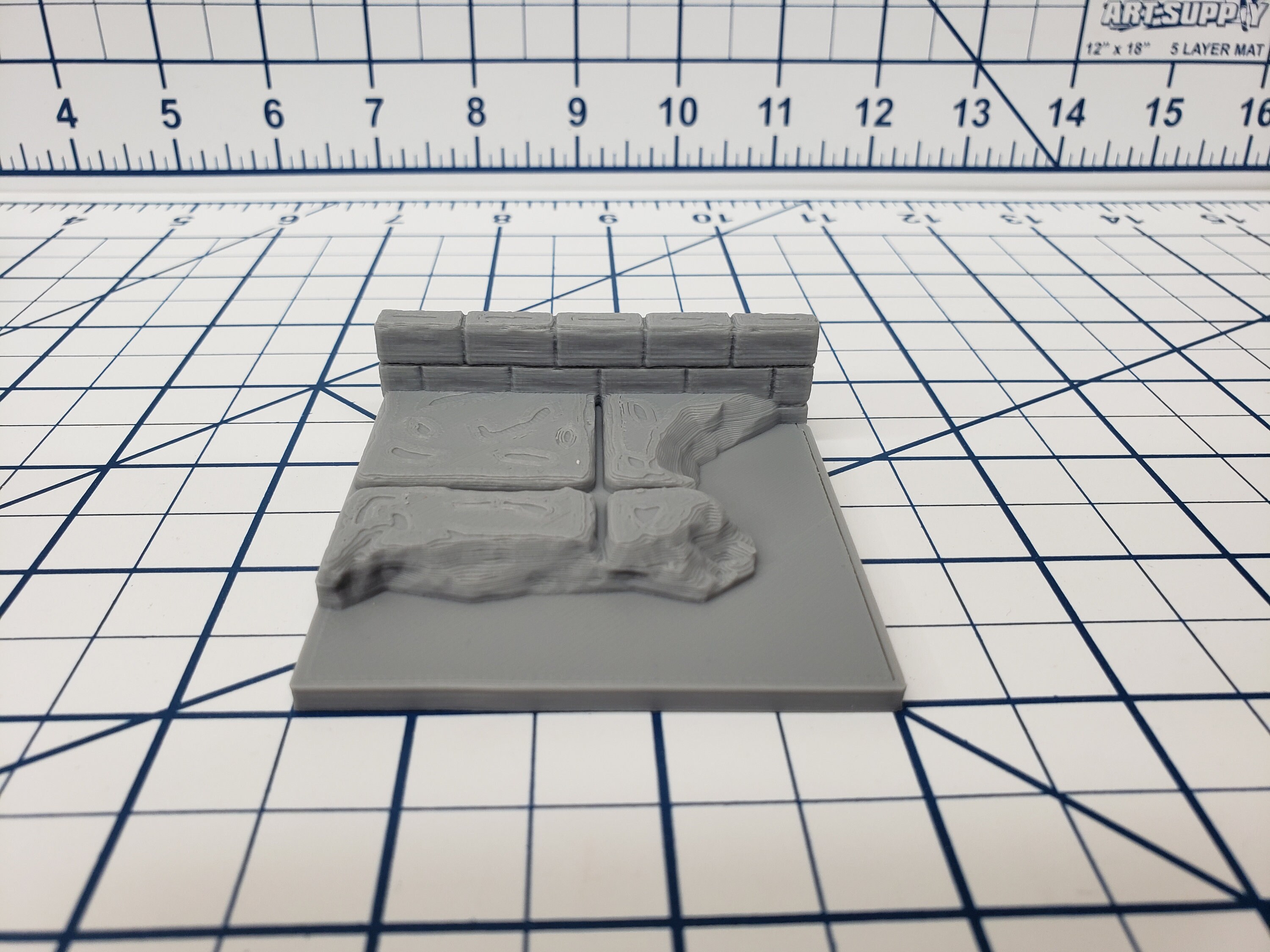 Water Wall Tiles EC3D DND Pathfinder Dungeons & | Etsy