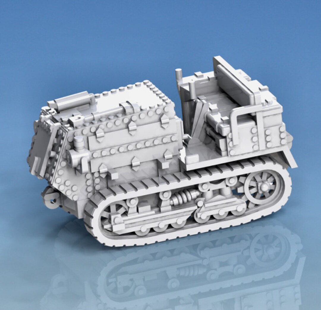 Holt 5T Tractor - 1:100 Scale - USA - Tanks - Armored Vehicle - World ...