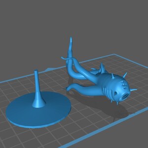 Aboleth Mini DND Pathfinder Dungeons & Dragons RPG Tabletop Mz4250 ...