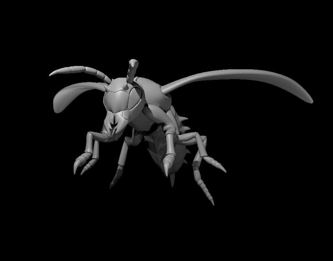 Giant Wasp Mini - DND - Pathfinder - Dungeons & Dragons - RPG ...