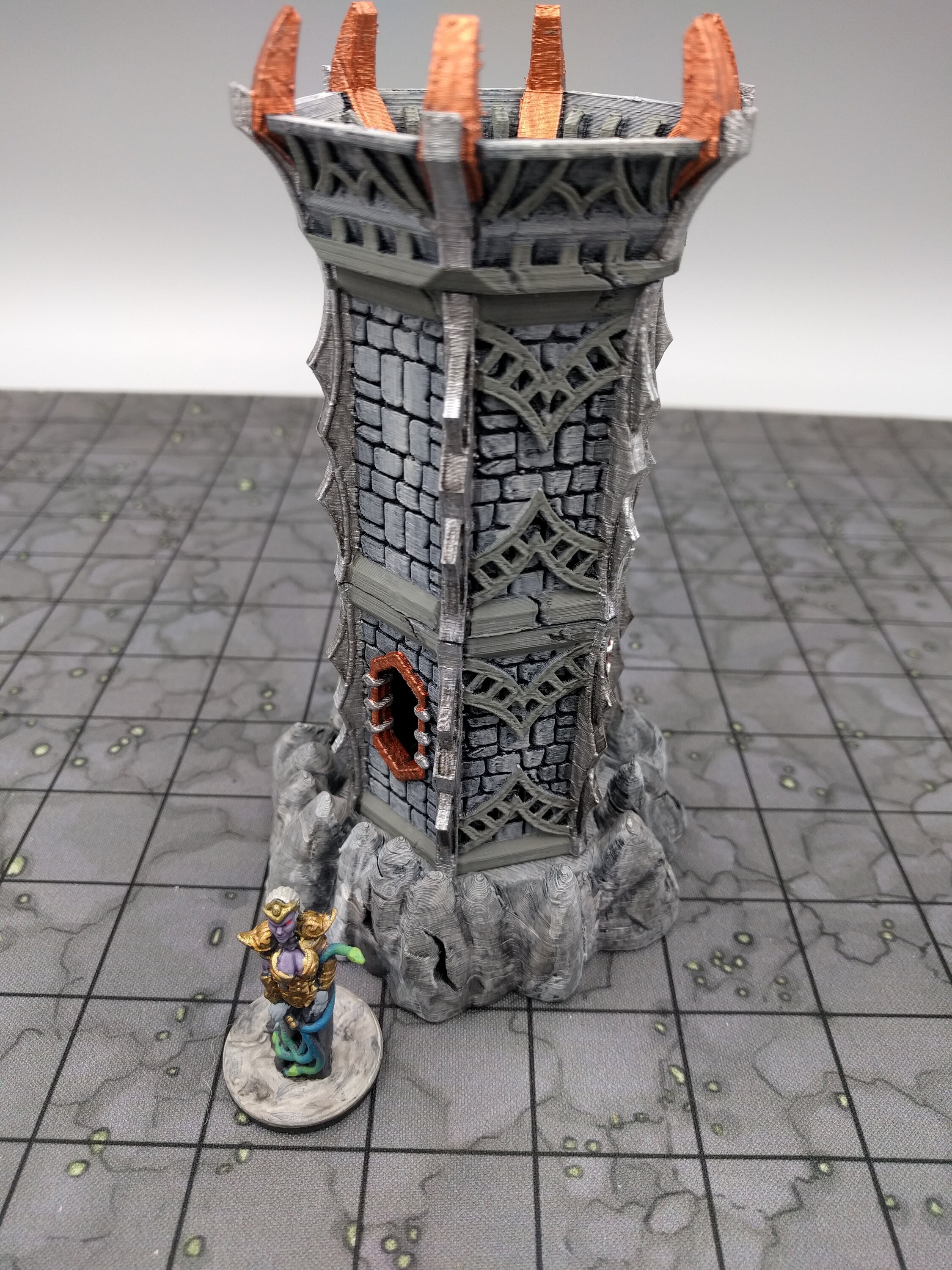 Openforge Dark Elf Sentry Tower Tabletop DND Pathfinder - Etsy