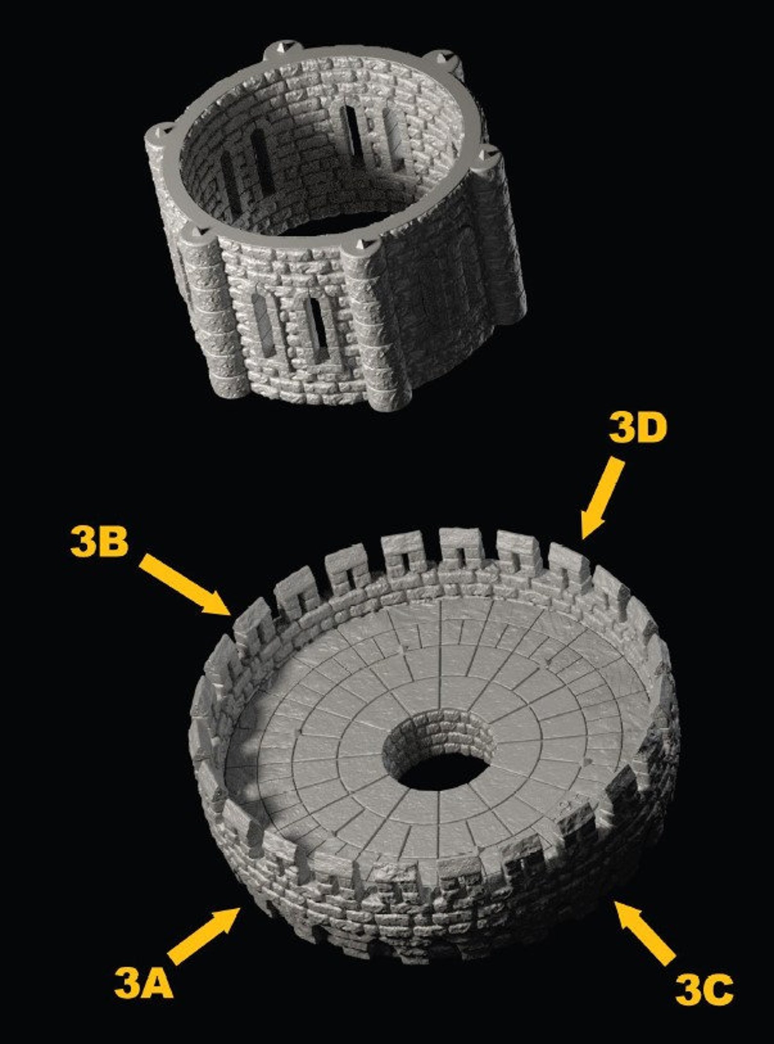 Stoneskull Tower - Huge Tower - Shadowgrove - Dragonlock - DND ...