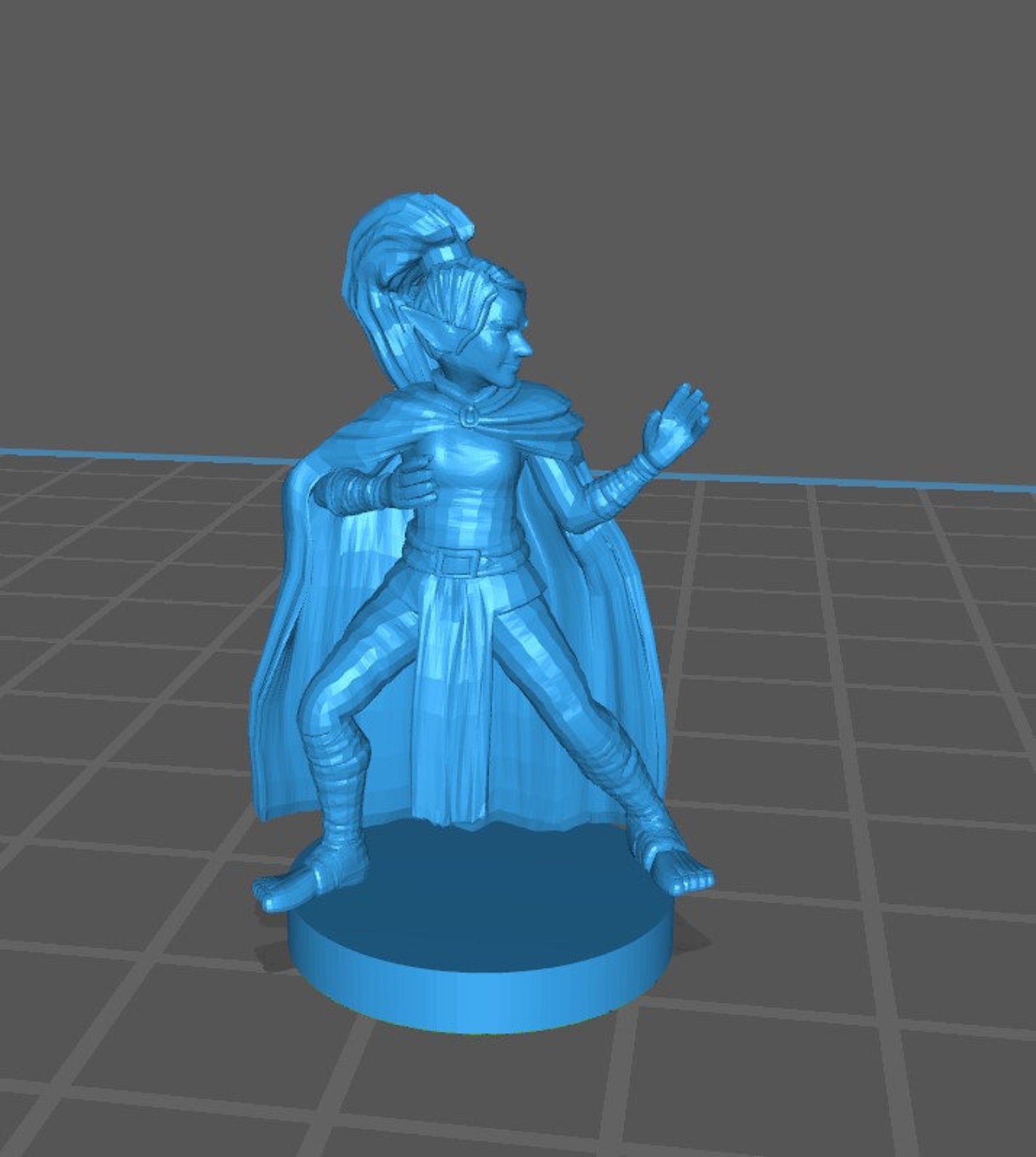 Gnome Monk Mini - DND - Pathfinder - Dungeons & Dragons - RPG ...