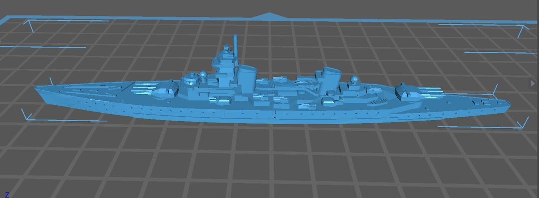 Cruiser - Ersatz Hessen (d-class) - German Navy - Wargaming - Naval ...