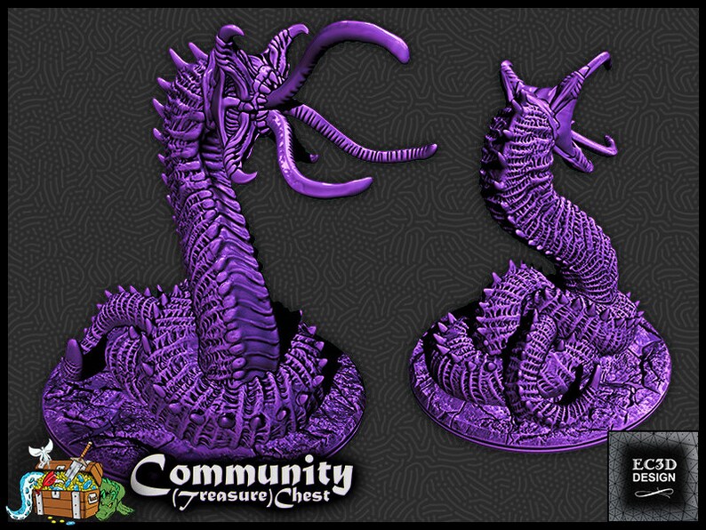 Overgrown Larvae Alpha - Part of A Den of Alien Evil Collection - DND ...