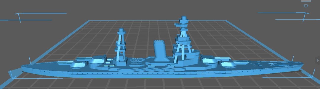 Number 13 Class BB - IJN - Wargaming - Axis & Allies - Naval Miniature ...