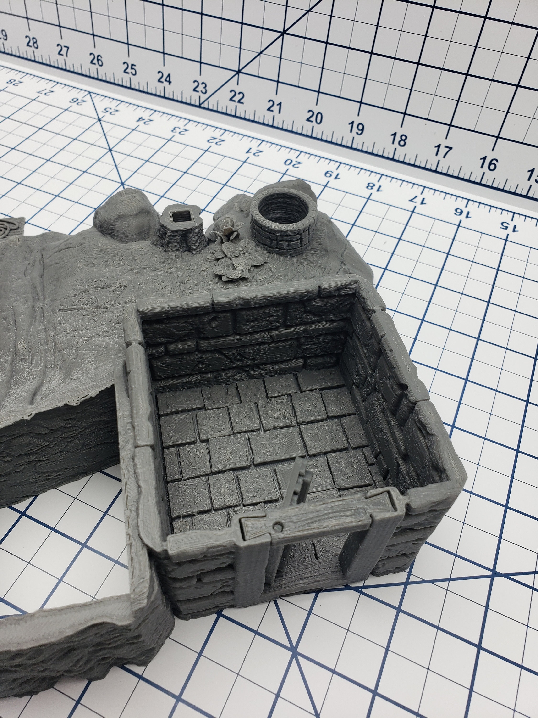 2 Story House W/ Basement DND Pathfinder Dungeons & - Etsy