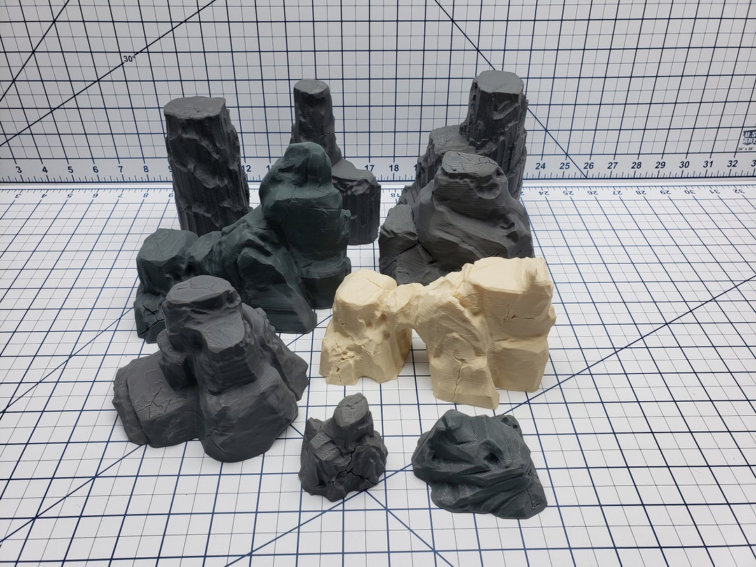 Empire of Scorching Sands - Red Rock Formations - DND - Dungeons ...