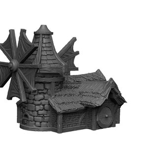 Windmill - DND - Dungeons & Dragons - RPG - Pathfinder - Tabletop ...
