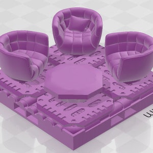 Ten Forward Set 1 - Space Ships 3 - Pathfinder - Dungeons & Dragons ...