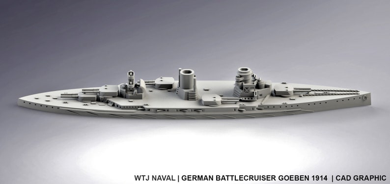 Goeben 1914 - German Navy - Pre Dreadnought Era - Wargaming - Naval ...