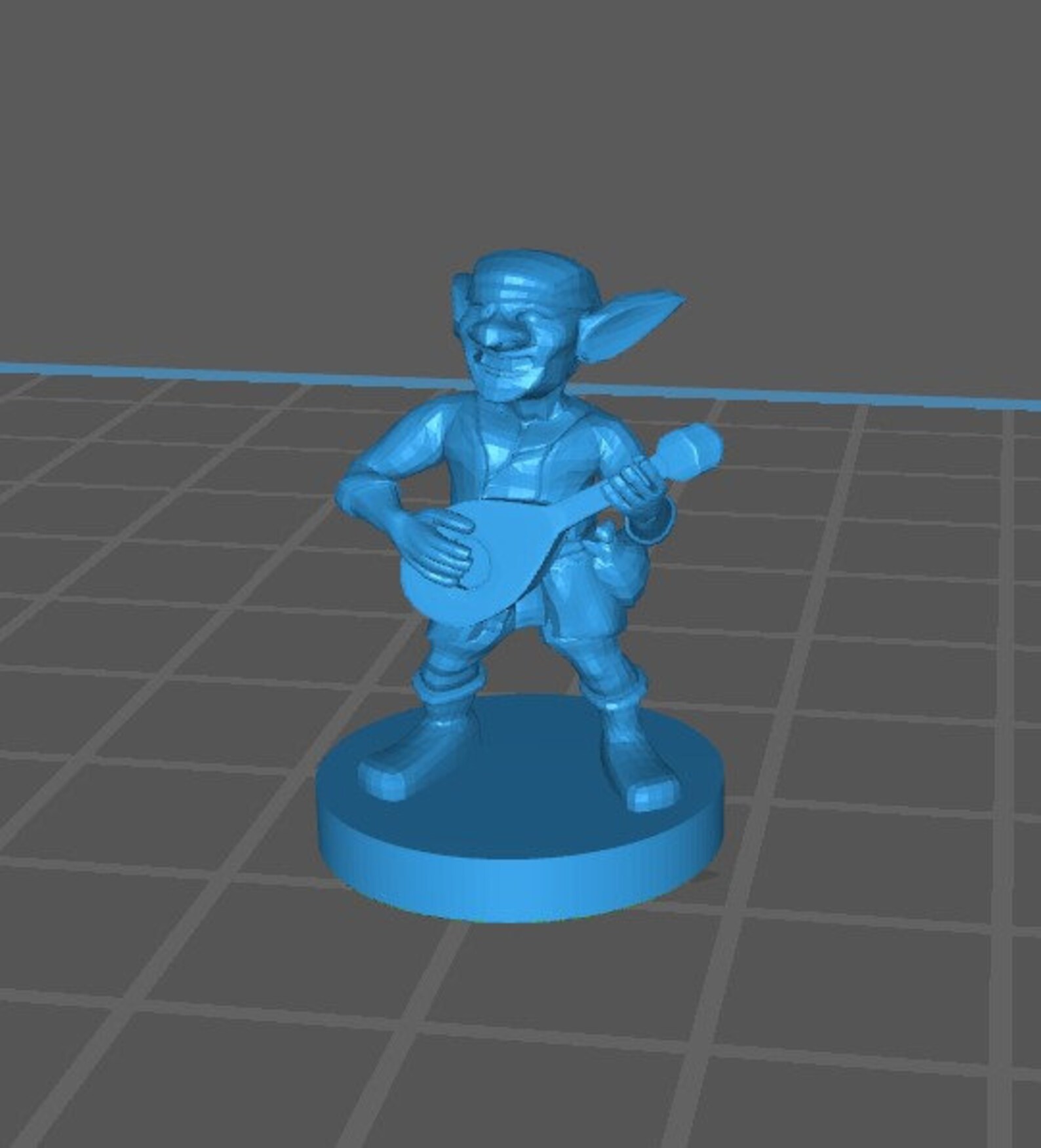 Goblin Bard Mini DND Pathfinder Dungeons & Dragons RPG | Etsy