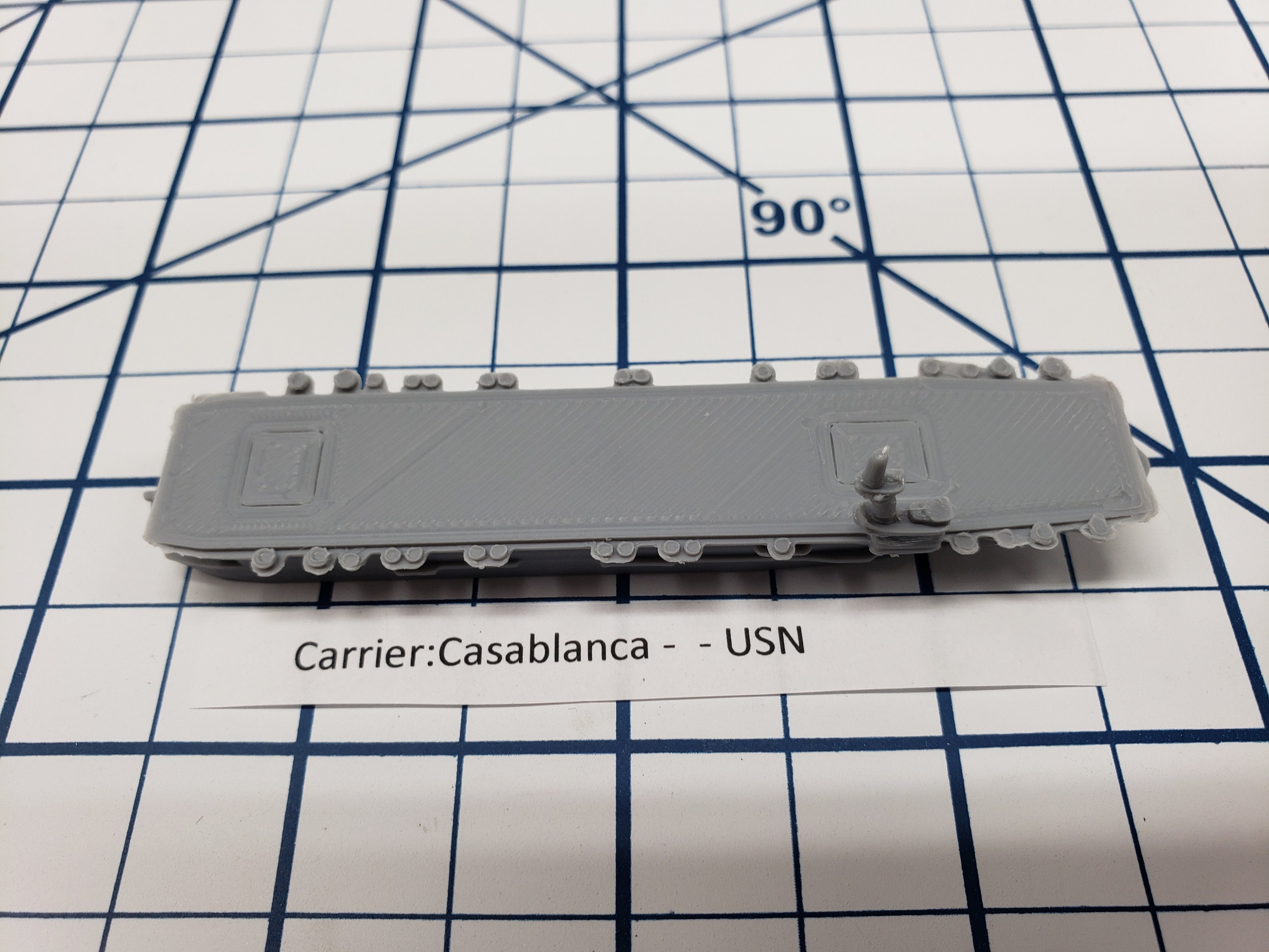 Carrier - Casablanca - USN - Wargaming - Naval Miniature - Tabletop ...