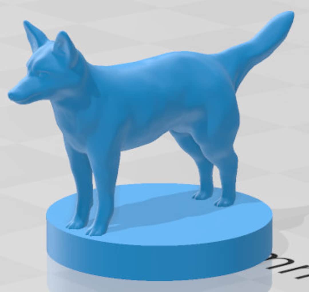 Jackal Mini - DND - Pathfinder - Dungeons & Dragons - RPG - Tabletop ...