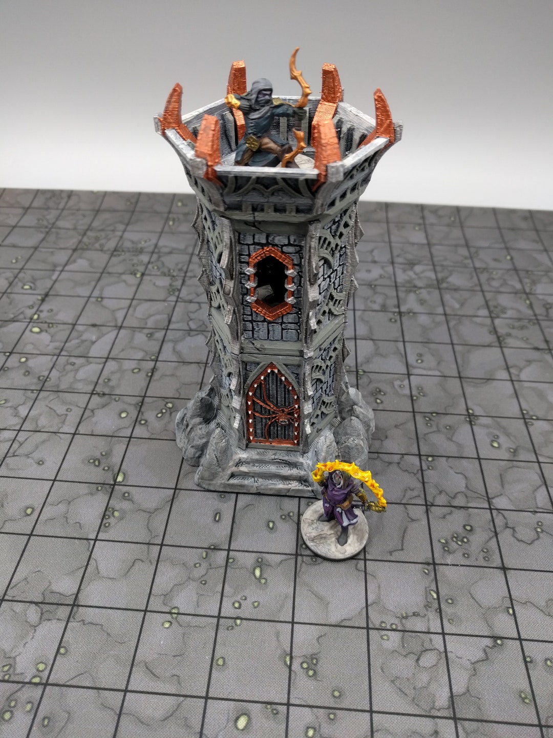 Openforge Dark Elf Sentry Tower - Tabletop - DND - Pathfinder - RPG ...