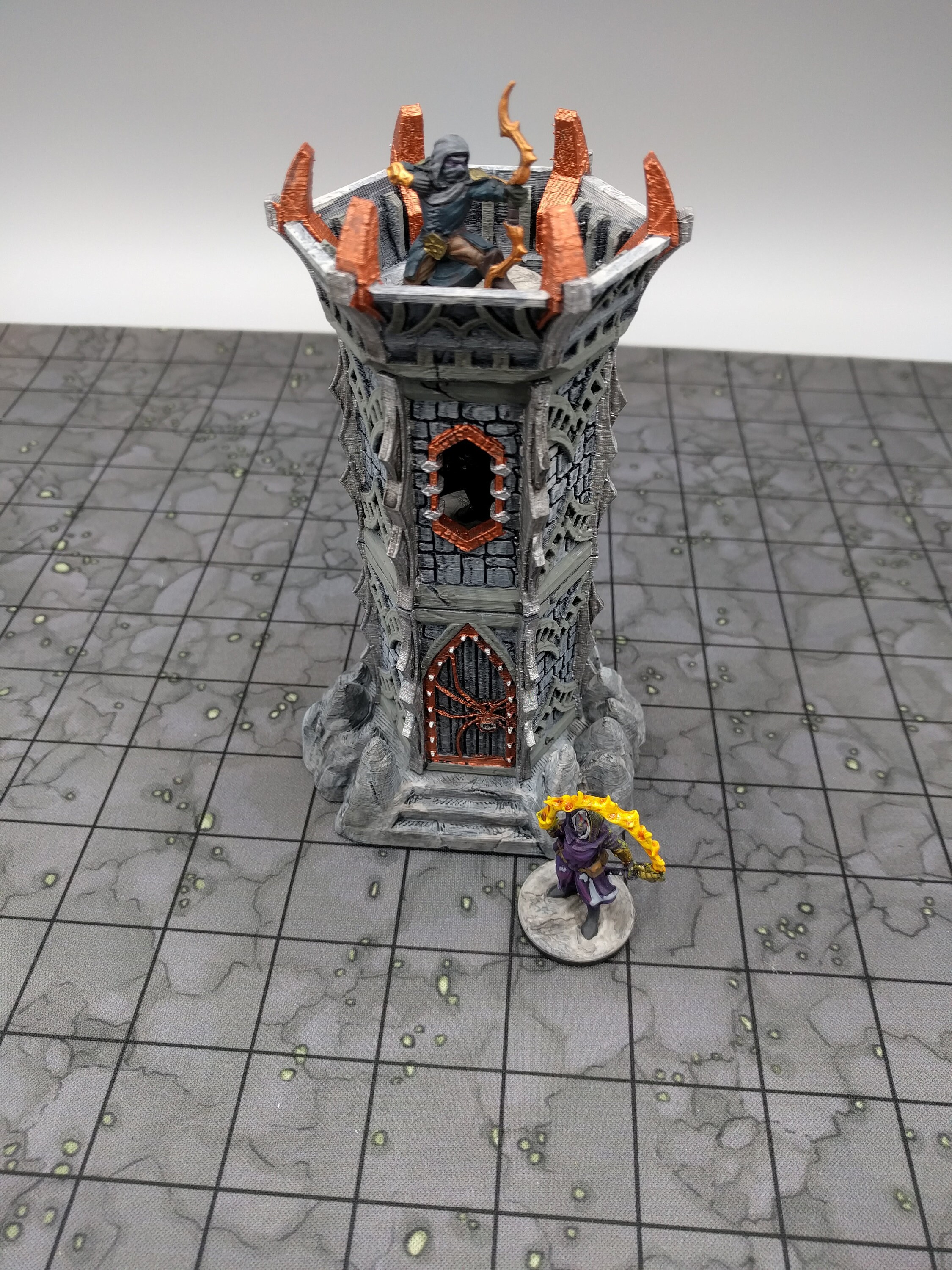Openforge Dark Elf Sentry Tower Tabletop DND Pathfinder - Etsy