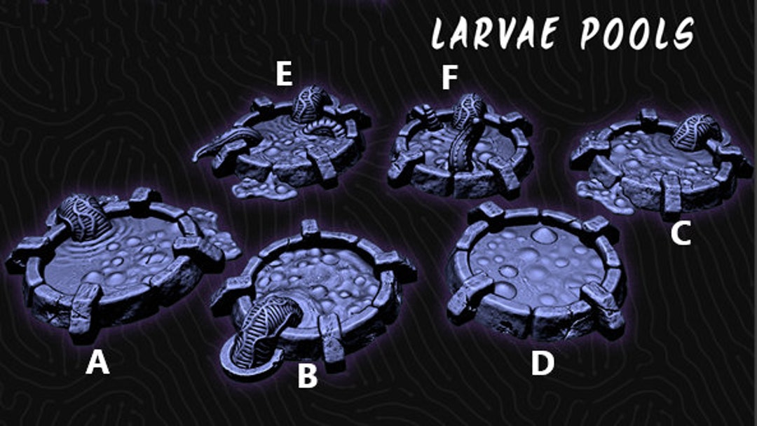 Larvae Pools - Part of A Den of Alien Evil Collection - DND ...