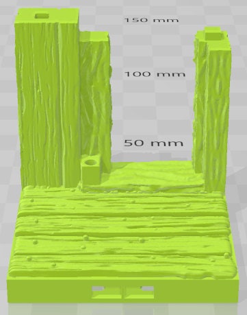 Swamp Shack Walls and Floors Set 1 Swamp of Sorrows - Etsy