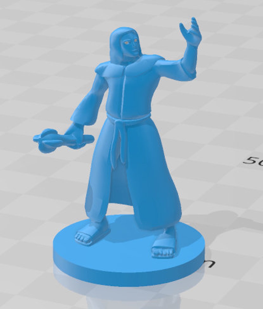 Priest Mini - DND - Pathfinder - Dungeons & Dragons - RPG - Tabletop ...