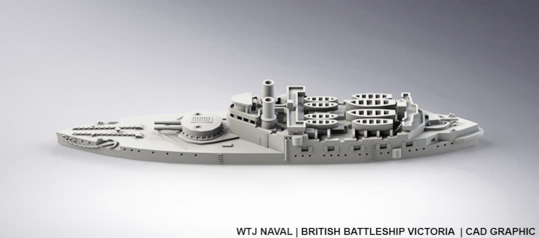 Victoria - UK Royal Navy - Pre Dreadnought Era - Wargaming - Naval ...