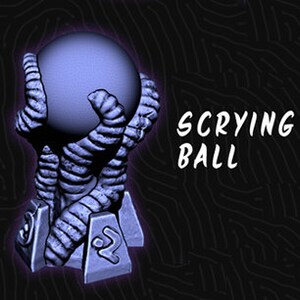 Scrying Ball Part of A Den of Alien Evil Collection DND Pathfinder ...