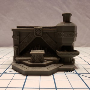 Dwarven Runeforge Openforge DND Pathfinder RPG Dungeon & Dragons - Etsy