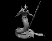 Merrow Mini DND Pathfinder Dungeons & Dragons RPG Tabletop Mz4250 ...