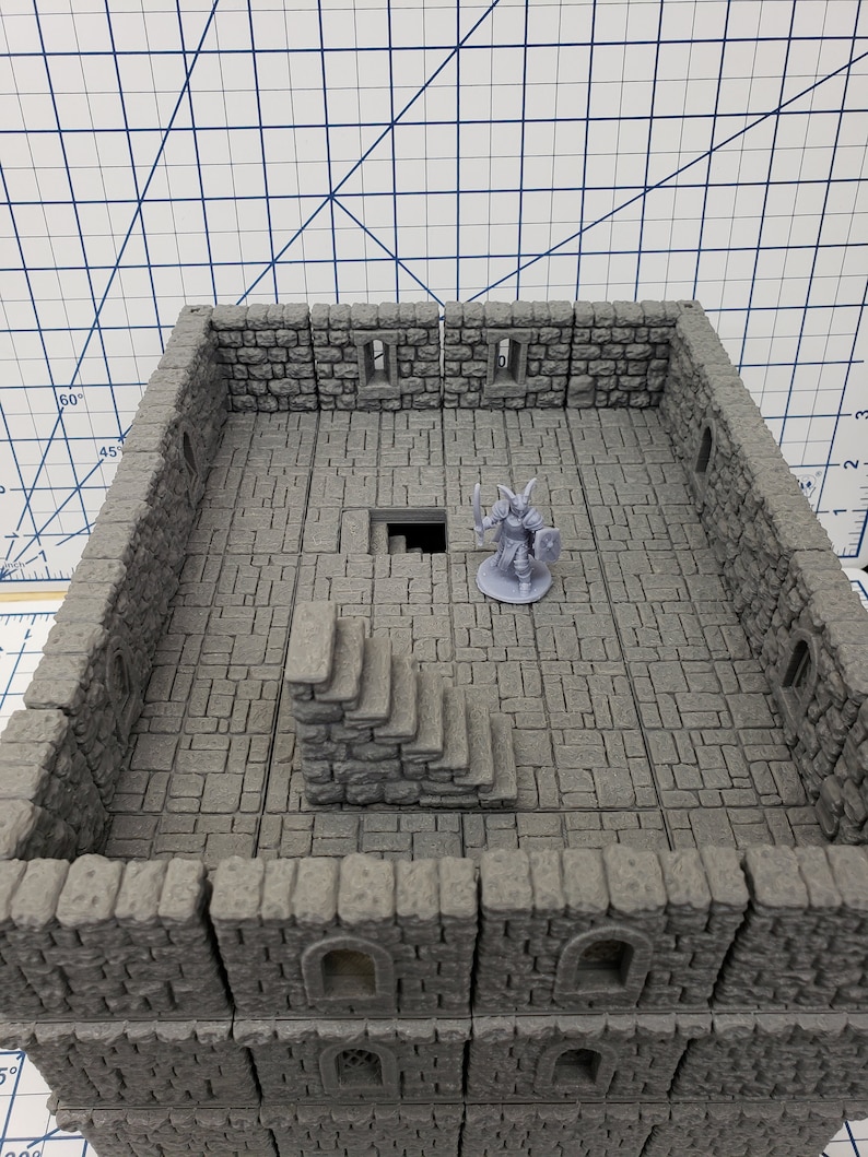 Castle Keep Dragonlock DND Pathfinder RPG Dungeon & | Etsy