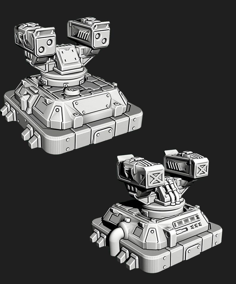 Missile Turret - Ignis Quadrant - Hero's Hoard - Starfinder - Cyberpunk ...