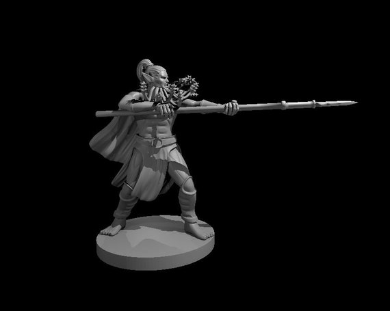 Bearded Devil Mini DND Pathfinder Dungeons & Dragons | Etsy