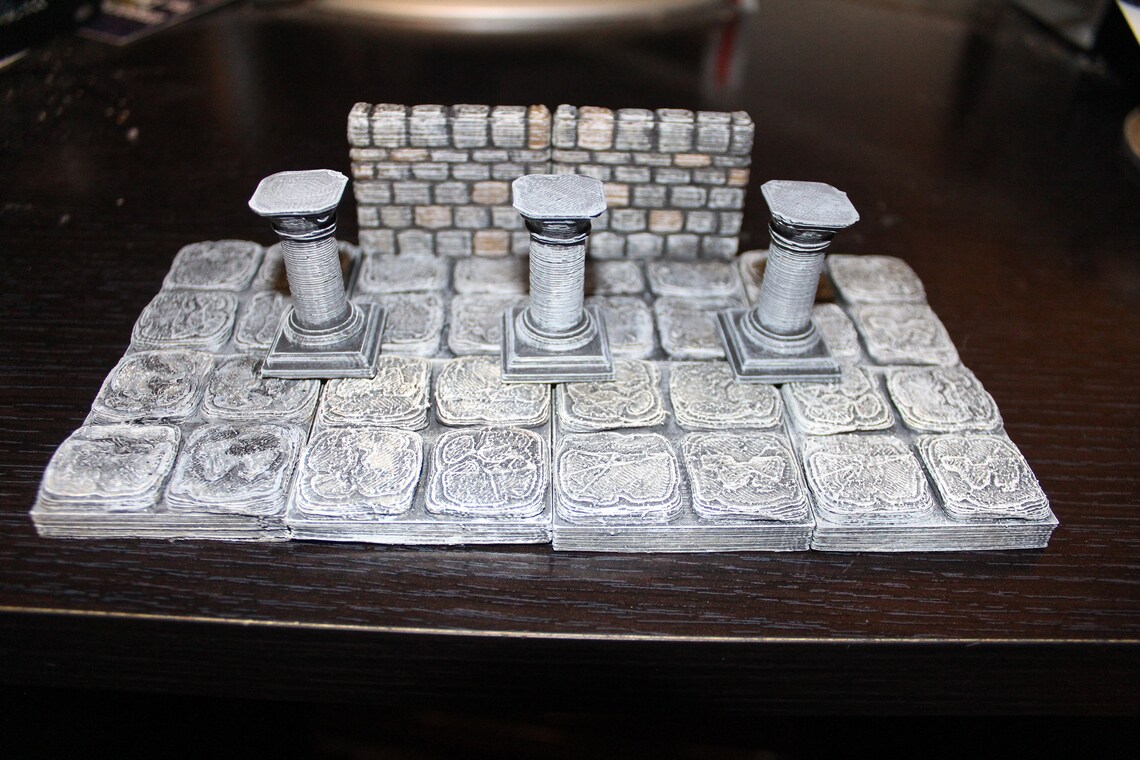 Stone Pillar Openforge DND Tabletop RPG Pathfinder - Etsy