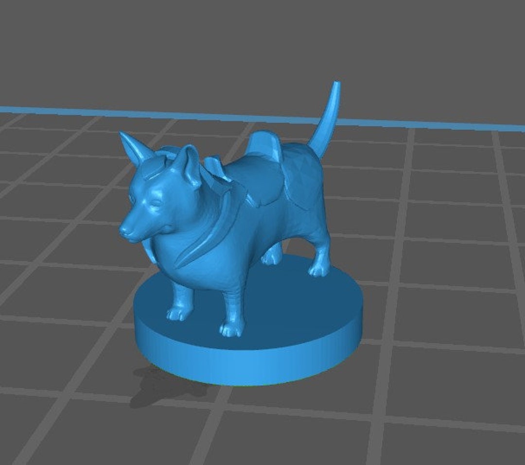 Battle Corgi Mini - DND - Pathfinder - Dungeons & Dragons - RPG ...