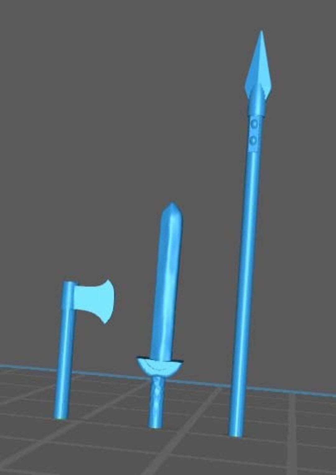 Dark Age Generic Weapons - Great for Table Top War Games and Dioramas ...