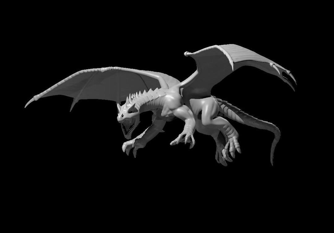 Green Dragon Wyrmling Chromatic Mini - DND - Pathfinder - Dungeons ...
