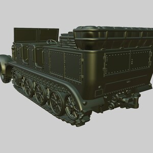 Breda 61 Artillery Tractor - Italian Army - 28mm Scale - Wargame3d - Etsy