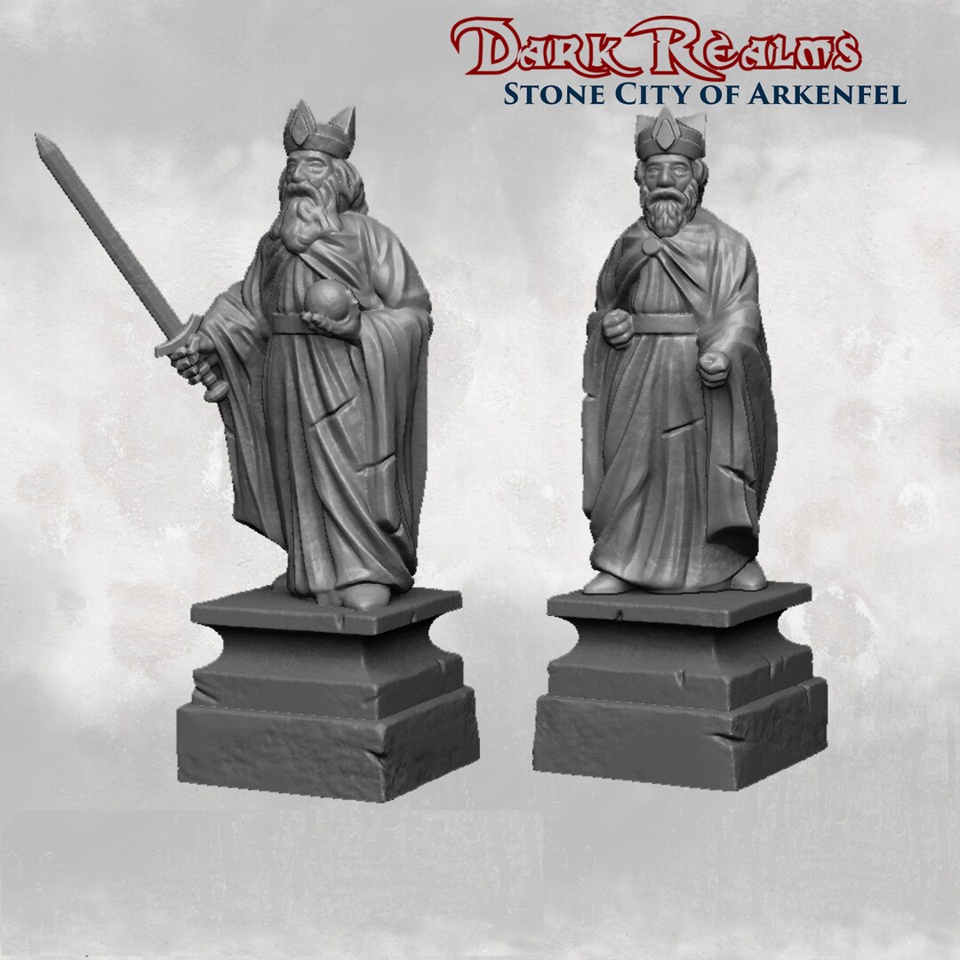 Statues and Ruins - DND - Dungeons & Dragons - RPG - Pathfinder ...