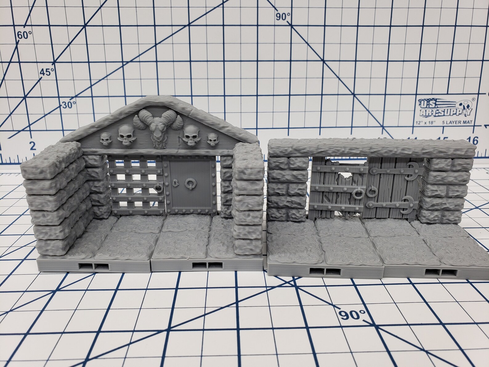 Dungeon Style - Double Doors - Dragonlock - DND - Pathfinder - RPG ...