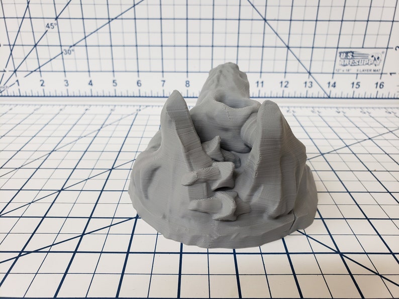 Openforge Icy Dragon Skull Cave Entrance Tabletop DND | Etsy