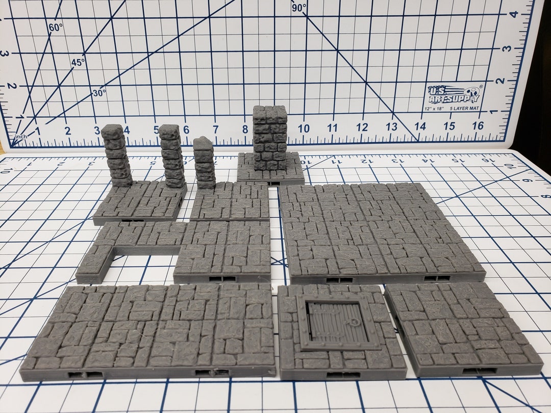 Castle Style - Floor Tiles - Dragonlock - DND - Pathfinder - RPG ...