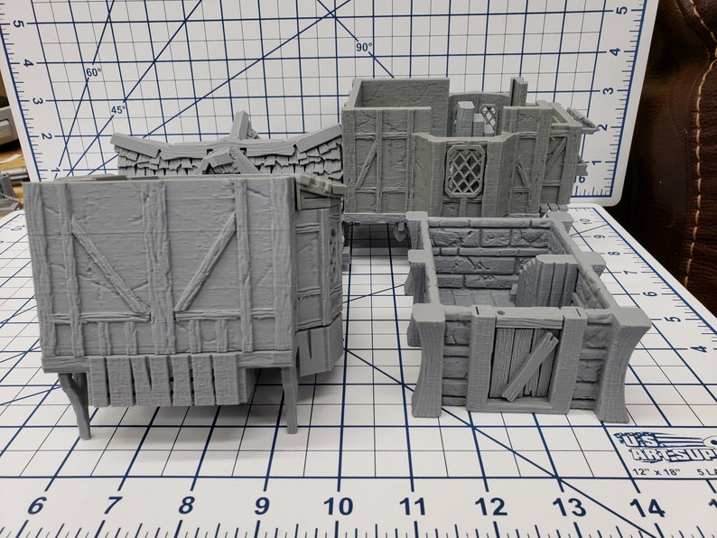 3 Story House DND Pathfinder Dungeons & Dragons RPG - Etsy