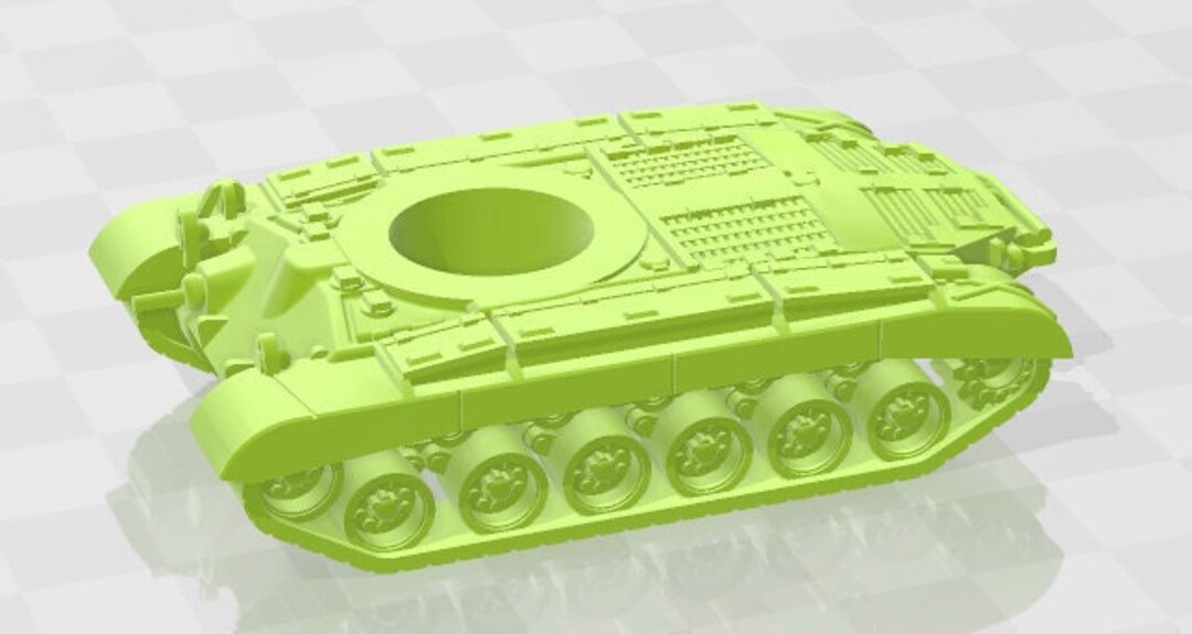 M45 & Pershing 1:100 Scale USA Tanks Armored Vehicle - Etsy