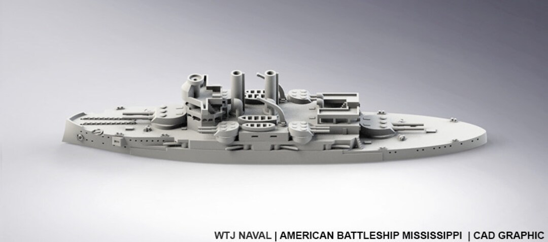 Mississippi - US Navy - Pre Dreadnought Era - Wargaming - Naval ...