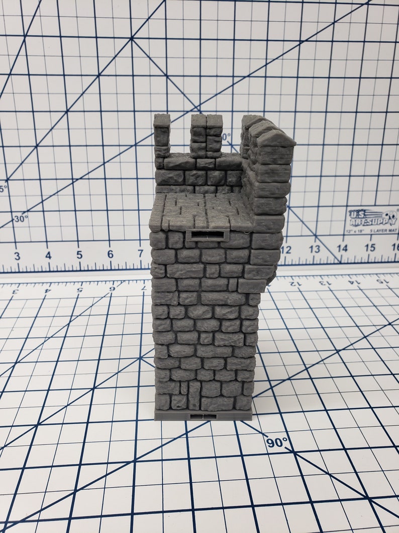 Castle Style Outer Walls Dragonlock DND Pathfinder - Etsy
