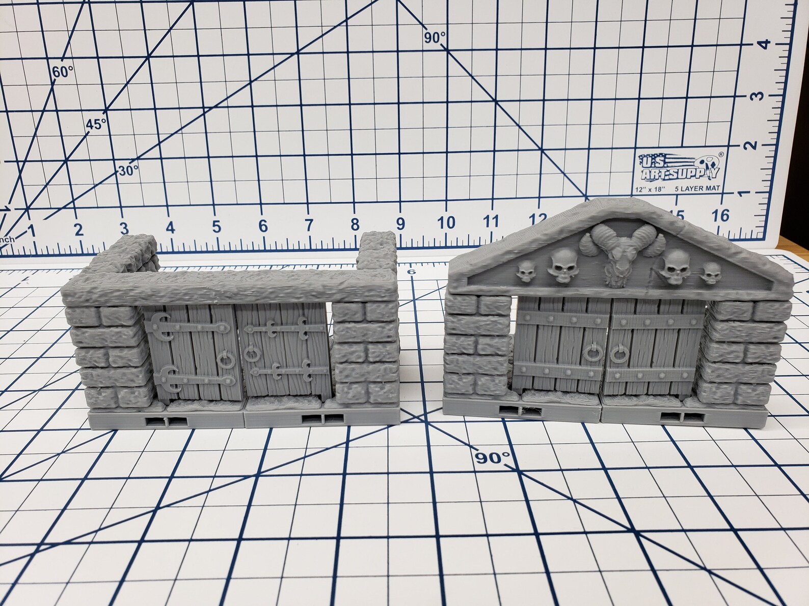 Dungeon Style - Double Doors - Dragonlock - DND - Pathfinder - RPG ...