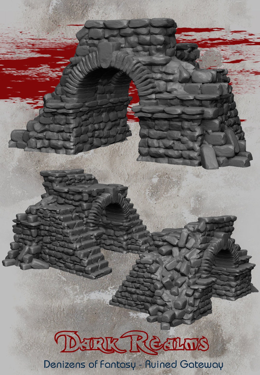 Ruined Gateway - DND - Dungeons & Dragons - RPG - Pathfinder - Tabletop ...