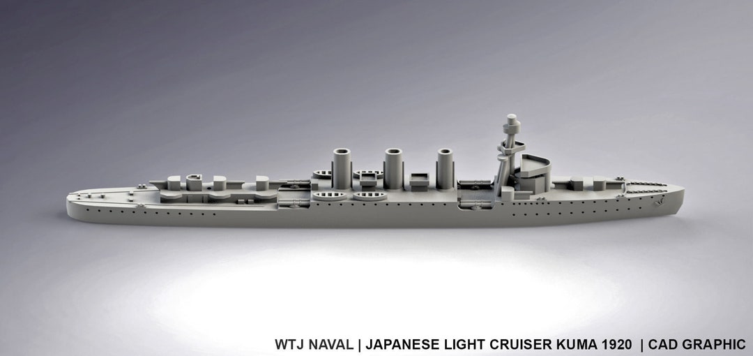 Kuma 1920 - IJN - Pre Dreadnought Era - Wargaming - Naval Miniature ...